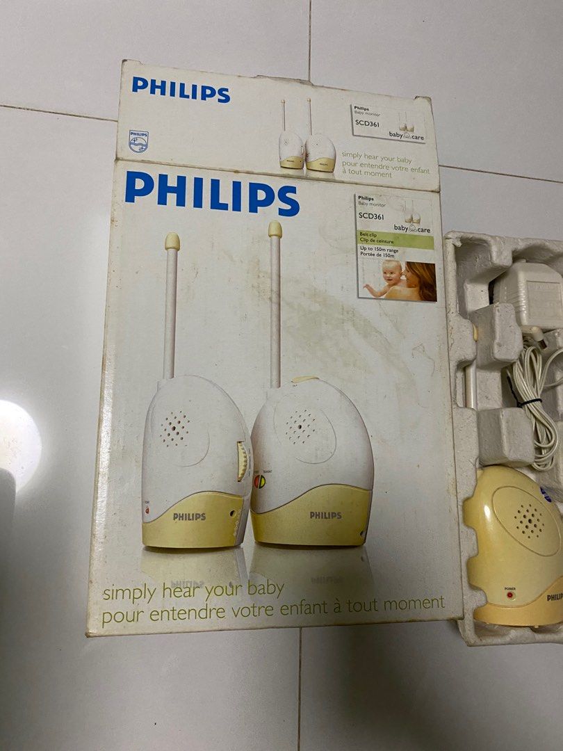 Philips Baby monitor SCD361, Babies & Kids, Baby Monitors on Carousell