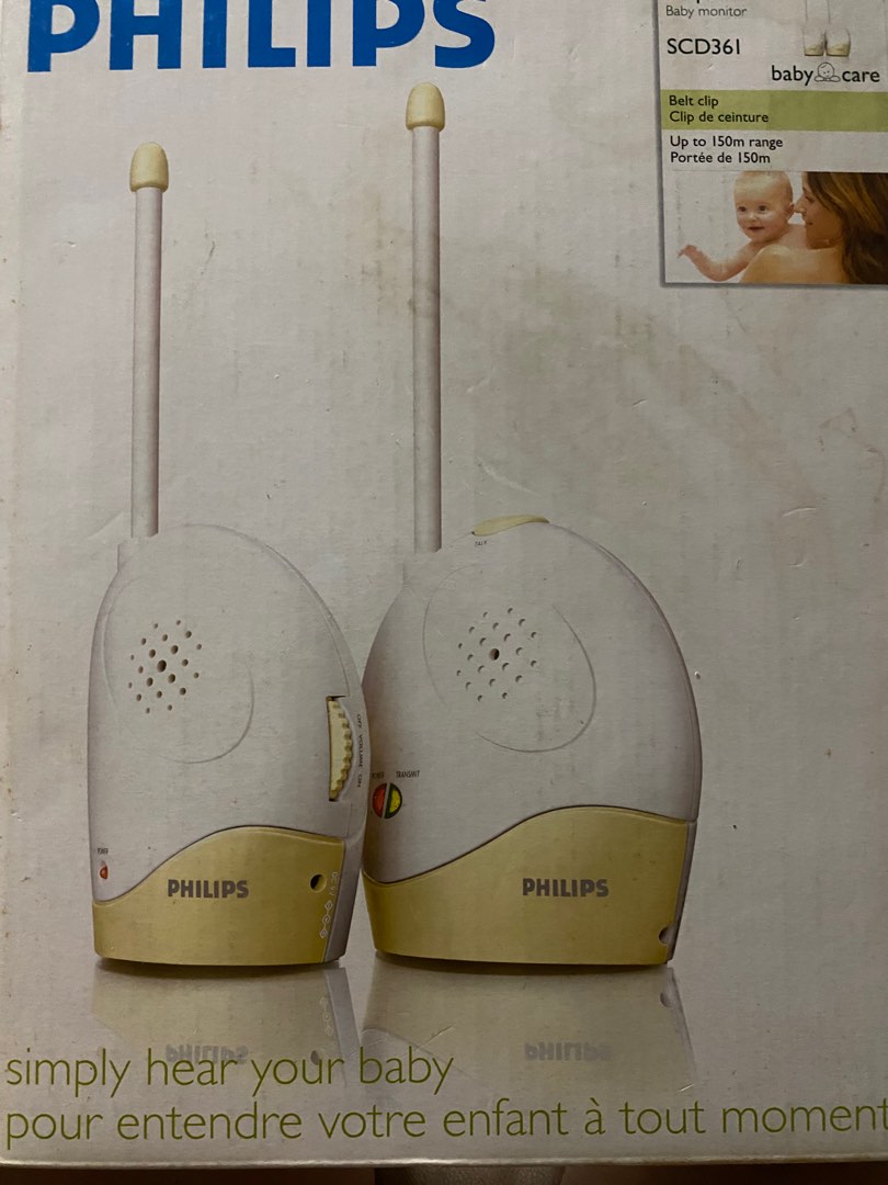 Philips Baby monitor SCD361, Babies & Kids, Baby Monitors on Carousell