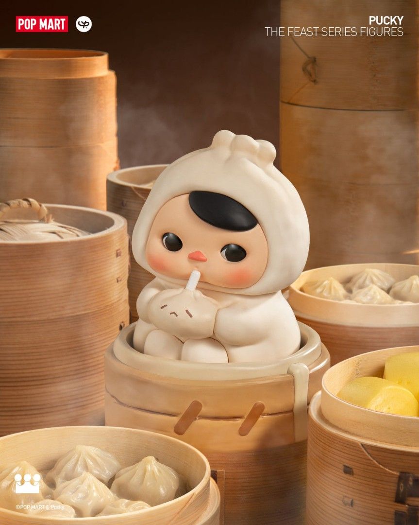 Popmart Pucky The Feast Series, Hobbies & Toys, Toys & Games on Carousell