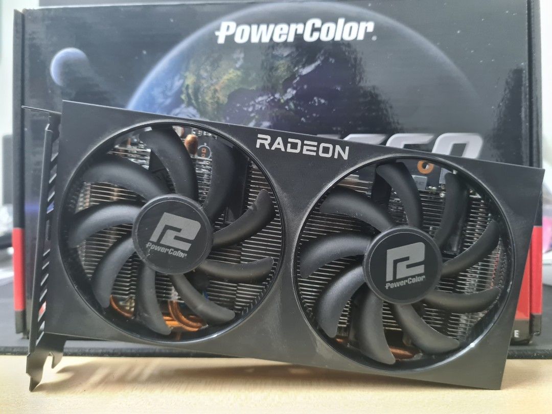 Powercolor Fighter RX 6600 8GB, Computers & Tech, Parts & Accessories ...