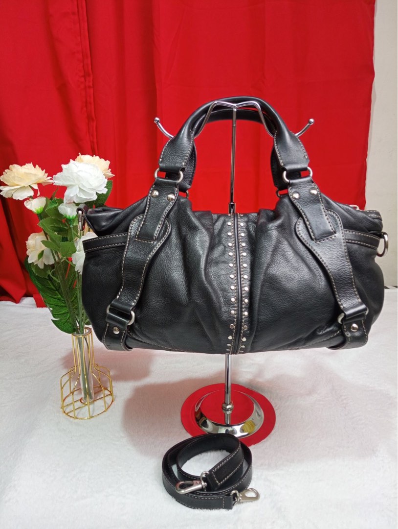 PRE OWNED MICHAEL KORS ASTOR SMALL TWO-WAY BAG, Women's Fashion, Bags ...