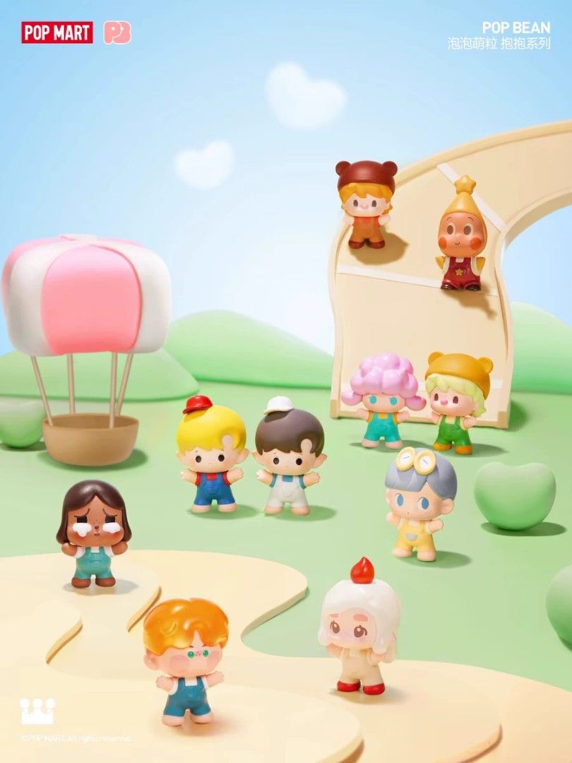 Preorder (Confirmed Design) - Pop Mart popmart Popmart Popbean Cute Hug ...