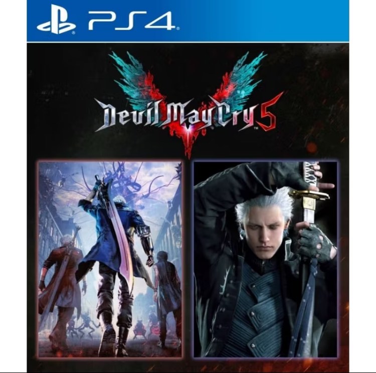 Ps4/Ps5 Devil May Cry 5 + Vergil Digital, Video Gaming, Video Games ...