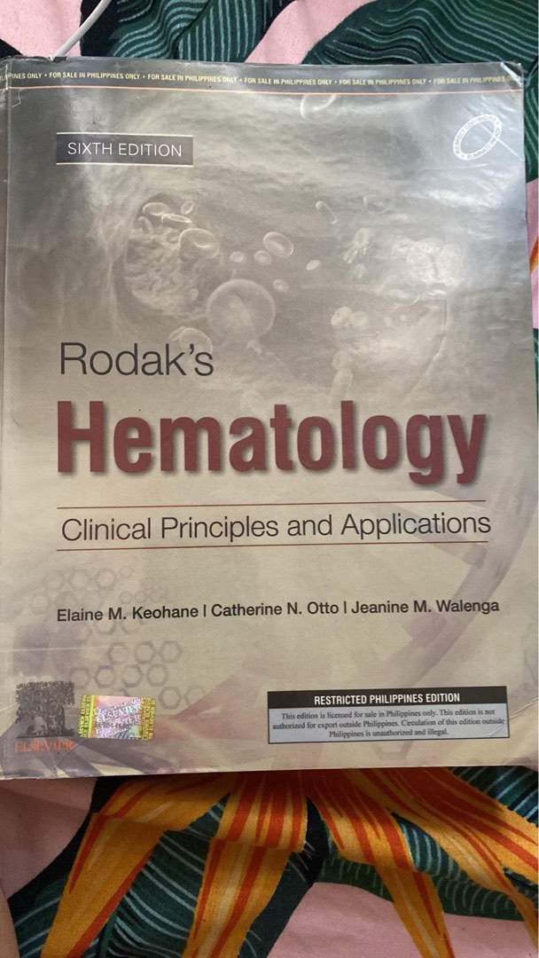 Rodak’s Hematology 6th edition, Hobbies & Toys, Books & Magazines ...