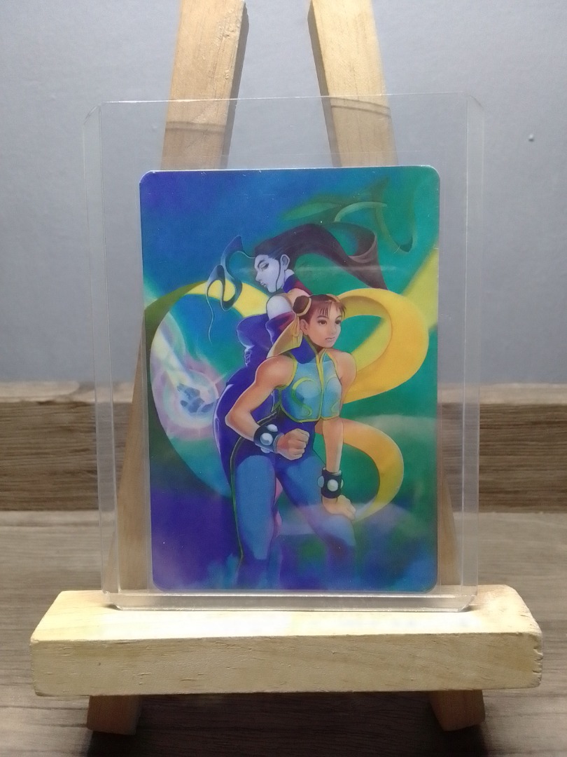ROSE/CHUN-LI STREET FIGHTER ZERO ART CARD W/LOADER - CUSTOM, Hobbies & Toys, Memorabilia ...