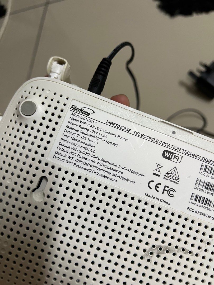 Router Fiberhome Wifi 6, Computers & Tech, Parts & Accessories ...