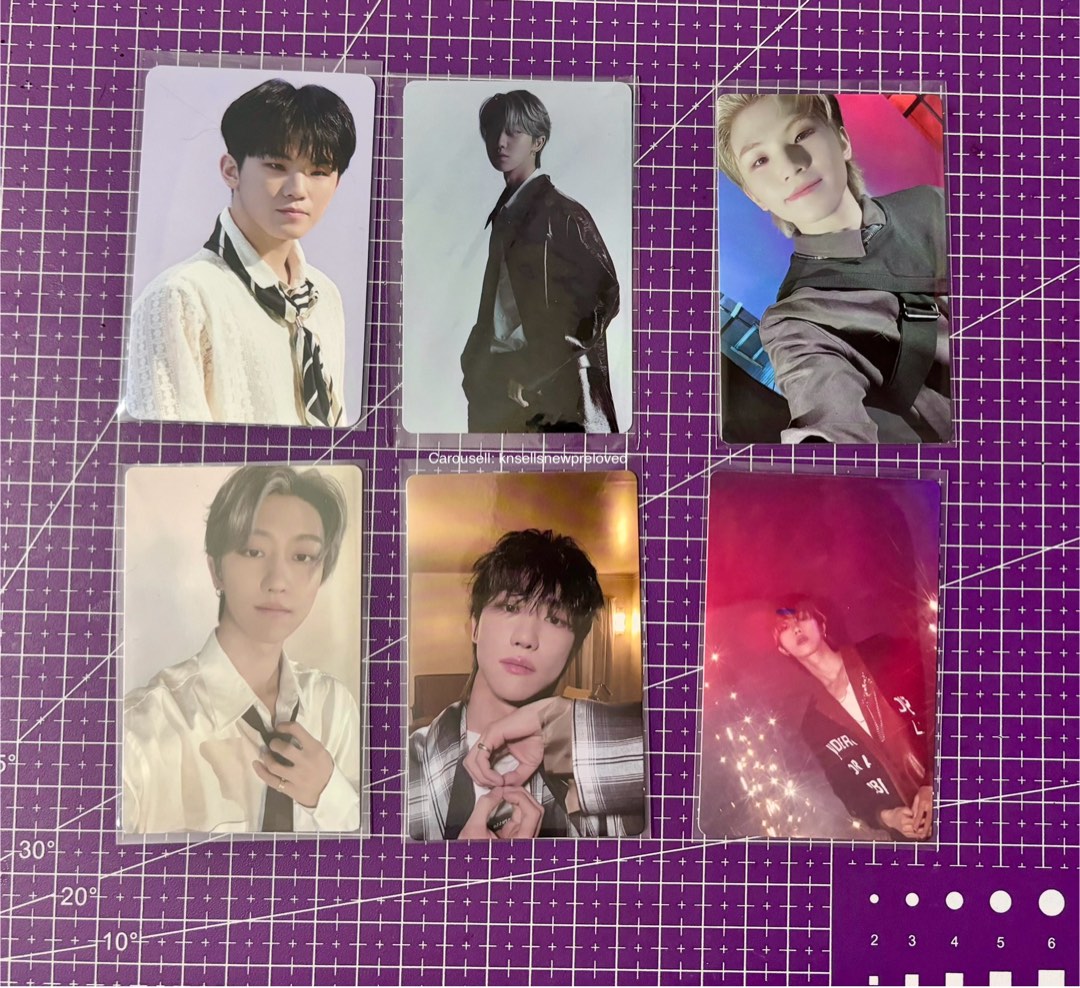 SEVENTEEN THE8 WOOZI PHOTOCARDS, Hobbies & Toys, Collectibles ...