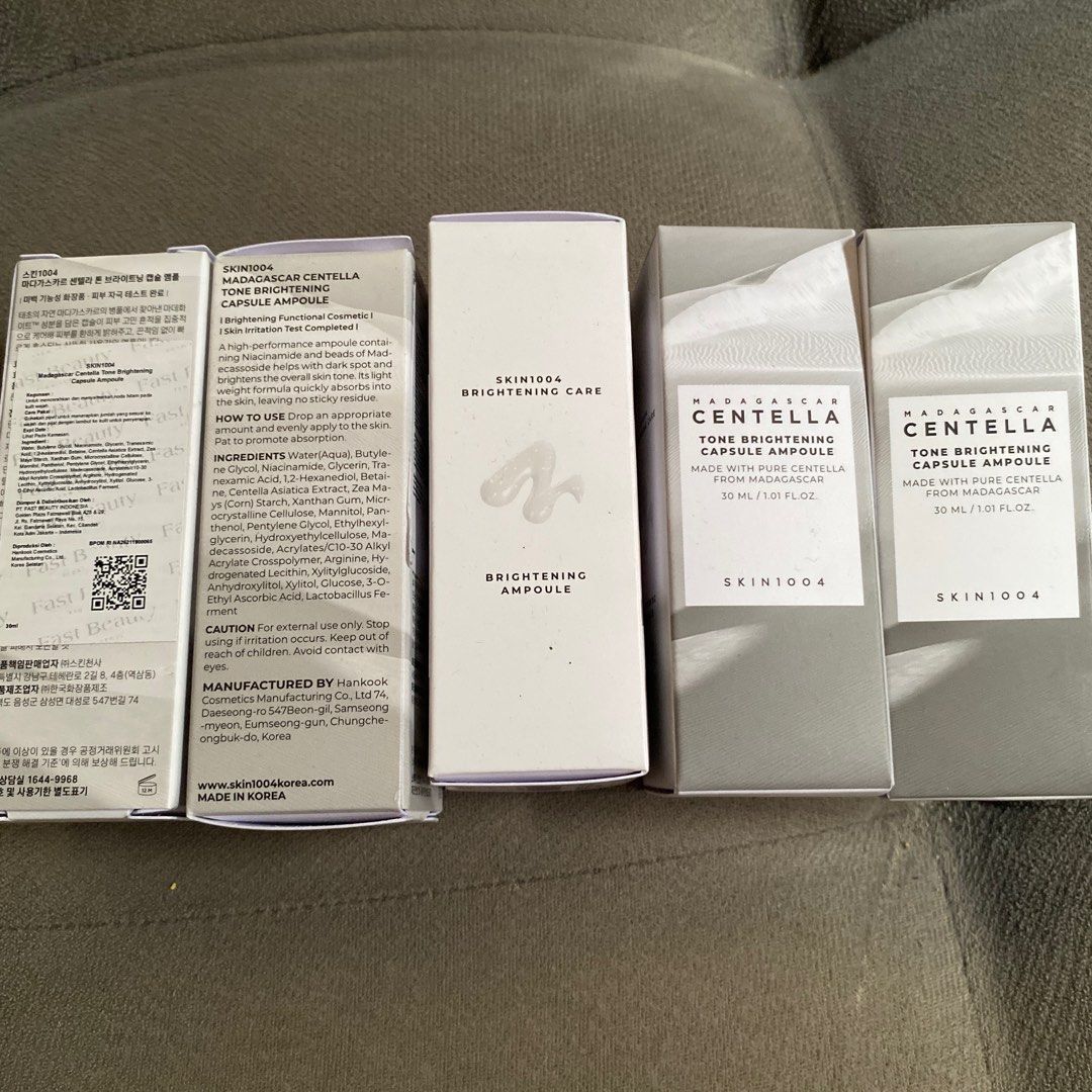 SKIN1004 Madagascar Centella Tone Brightening Capsule Ampoule 30ml ...