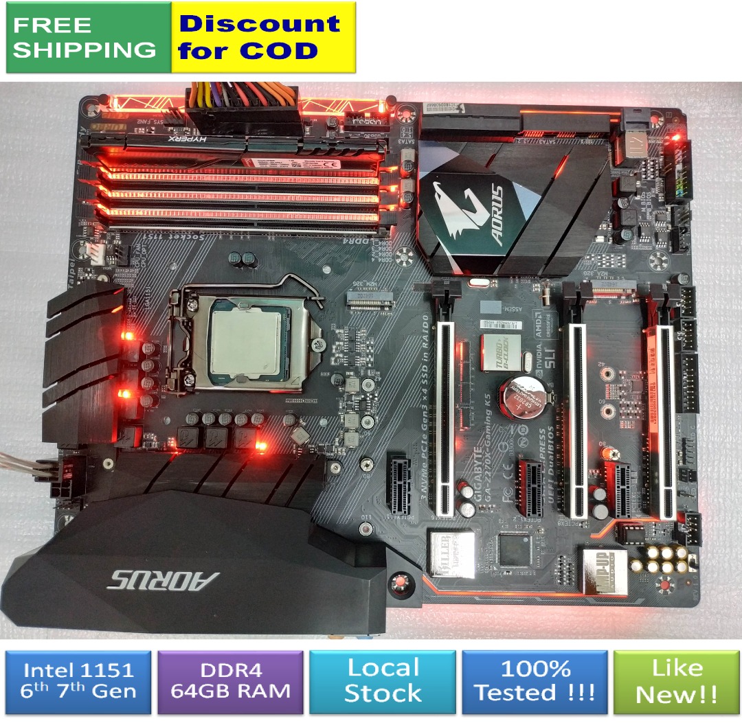 (95% New!!) Socket 1151 (Intel 6th 7th Gen) B150 B250 Z170 Z270 ...