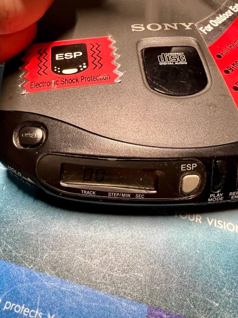 Sony Discman ESP model: D232 (w/ free working Audio technica), Audio ...