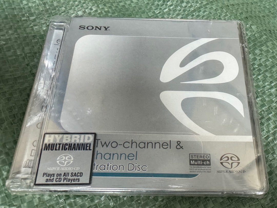 sony muti channel sacd 試音碟 2001非賣品 SACD SONY 首張立體聲 多聲道測試發燒試音碟 Made in ...
