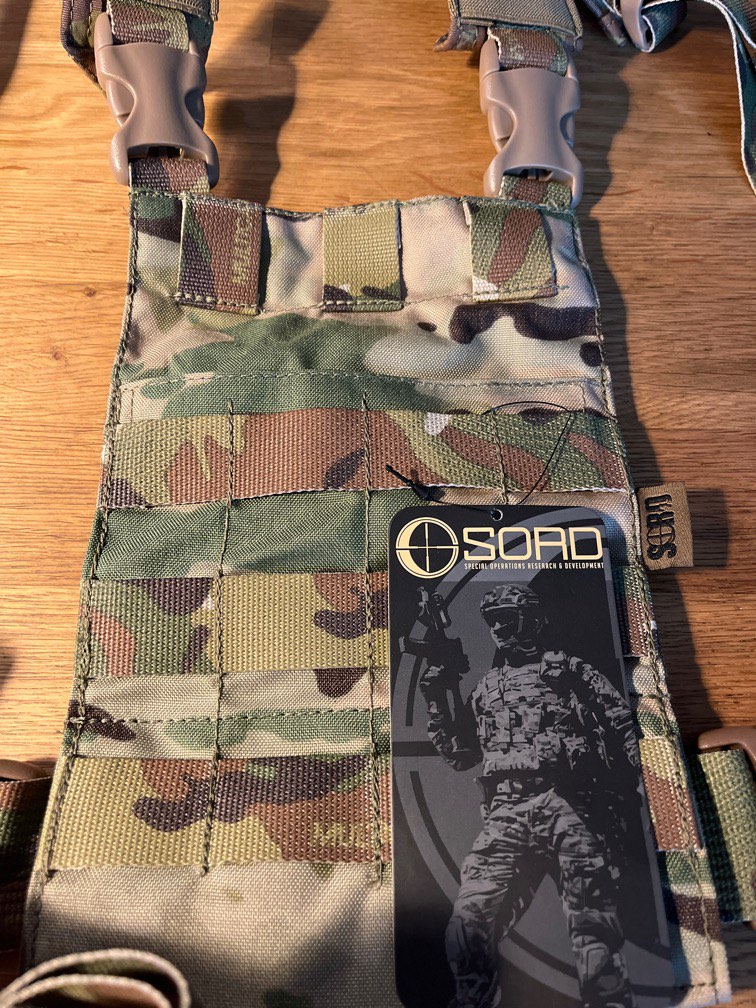 SORD Mini Chest Rig Molle Multi Cam., Everything Else on Carousell