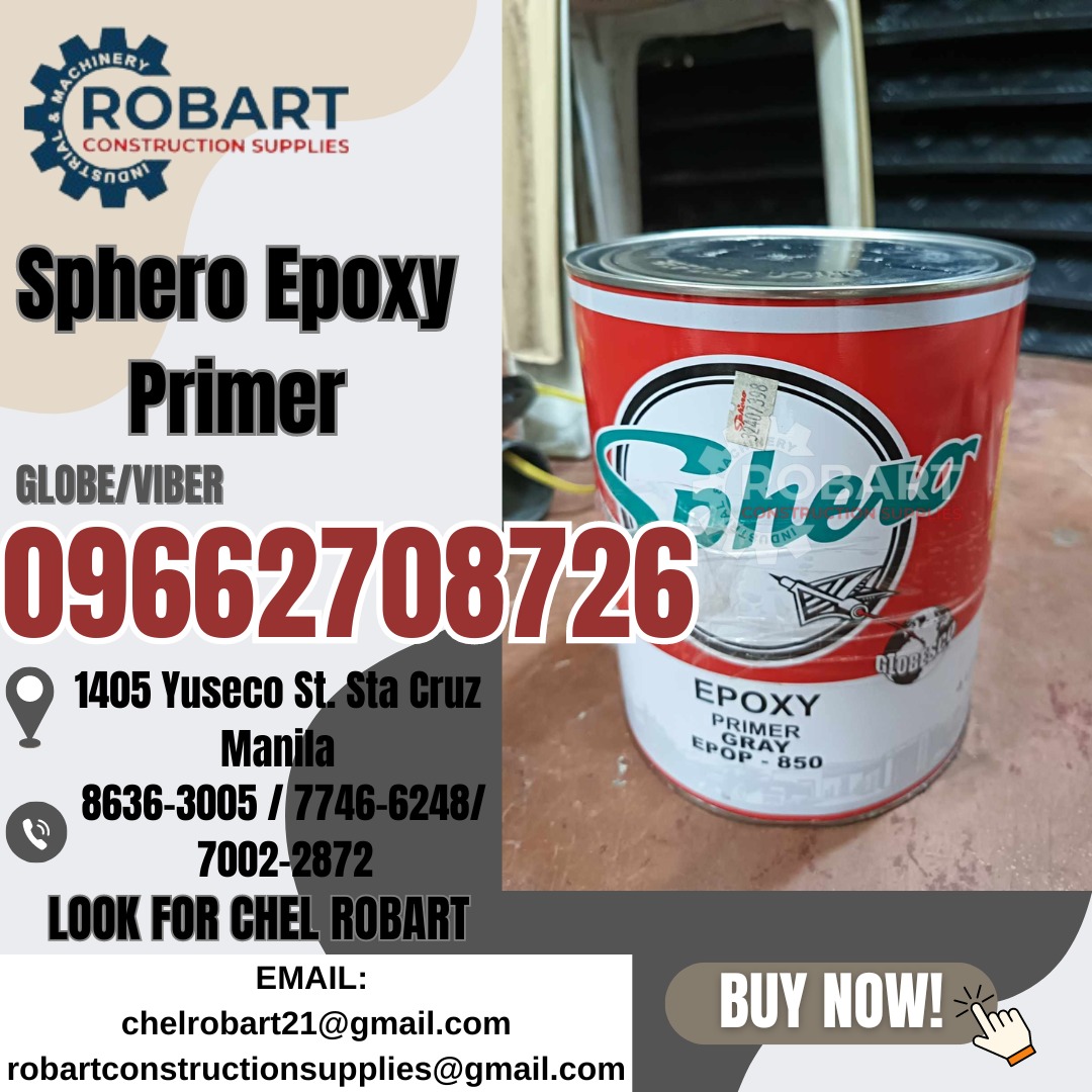 SPHERO EPOXY PRIMER, Commercial & Industrial, Construction Tools ...
