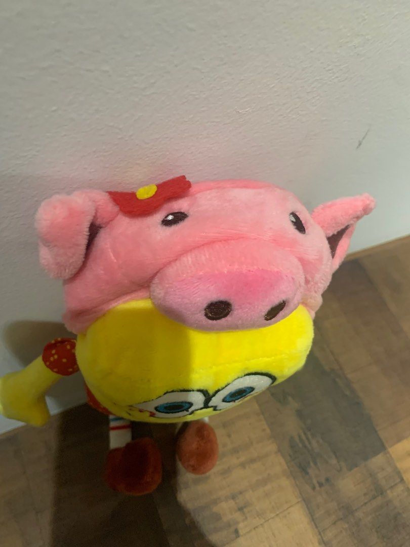 Spongebob squarepants pig soft toy plushies, Hobbies & Toys, Toys ...