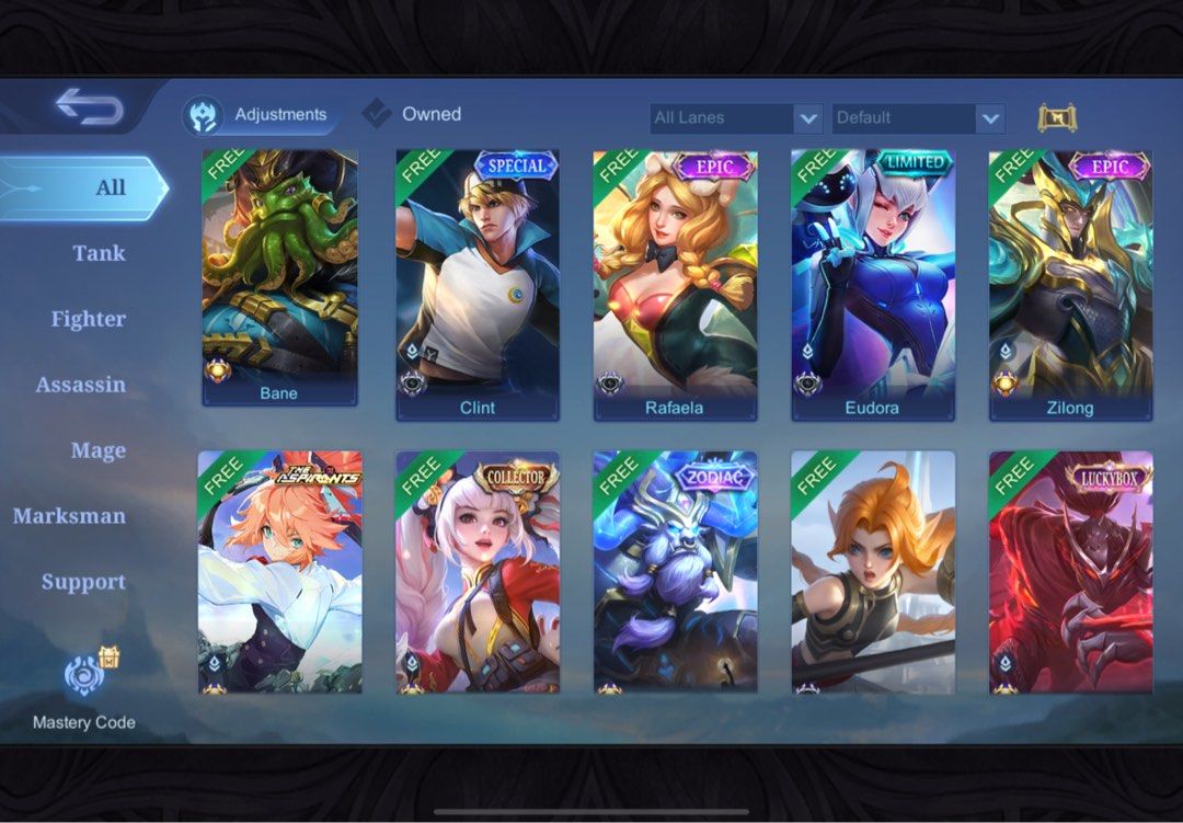 fast deal EPIC RECALL 300 SKINS++ Stacked ML MLBB Mobile Legends ...
