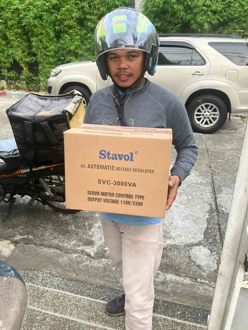 Stavol Original 5KVA Servo motor AVR Automatic Voltage Regulator Heavy ...