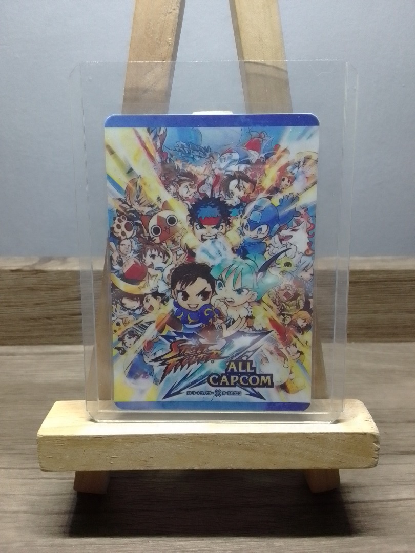 STREET FIGHTER X ALL CAPCOM 2014 ART CARD W/ LOADER - CUSTOM, Hobbies & Toys, Memorabilia ...