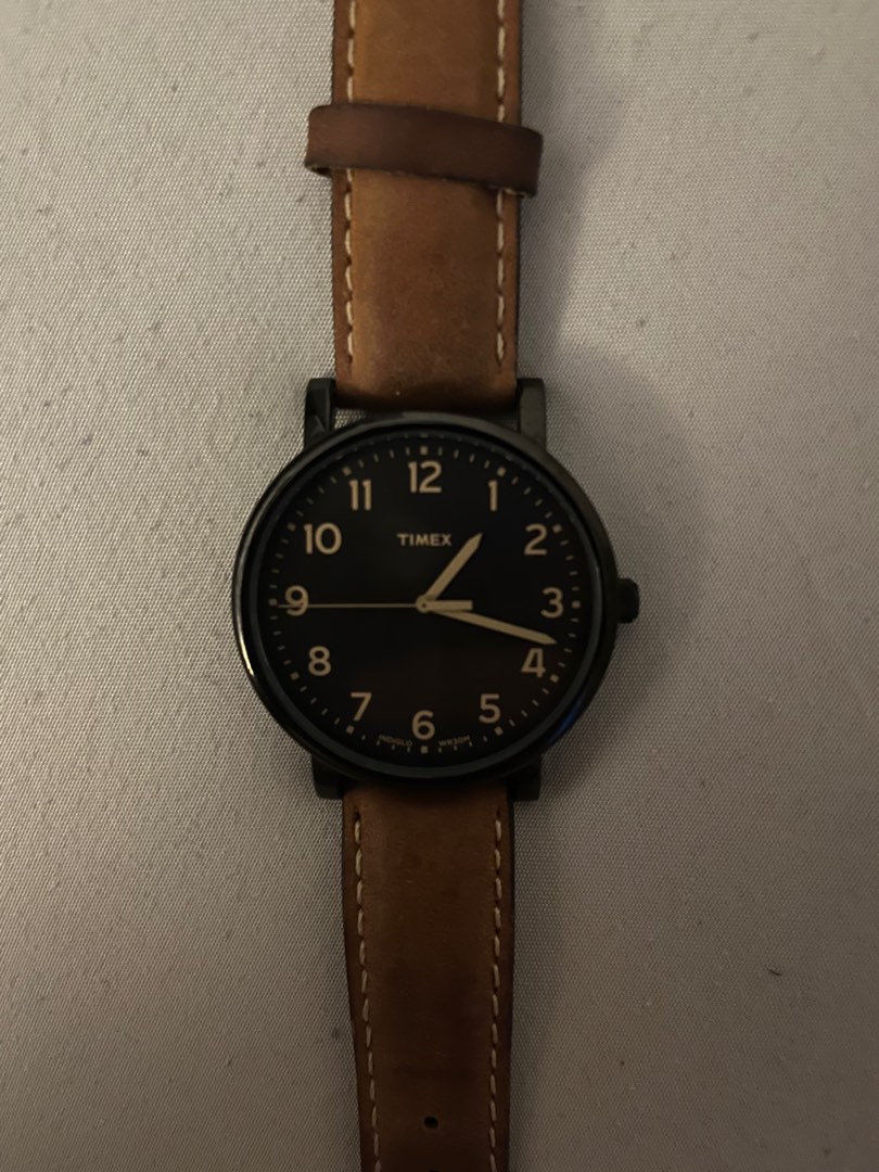 TIMEX Indiglo WR30M watch, Men's Fashion, Watches & Accessories ...