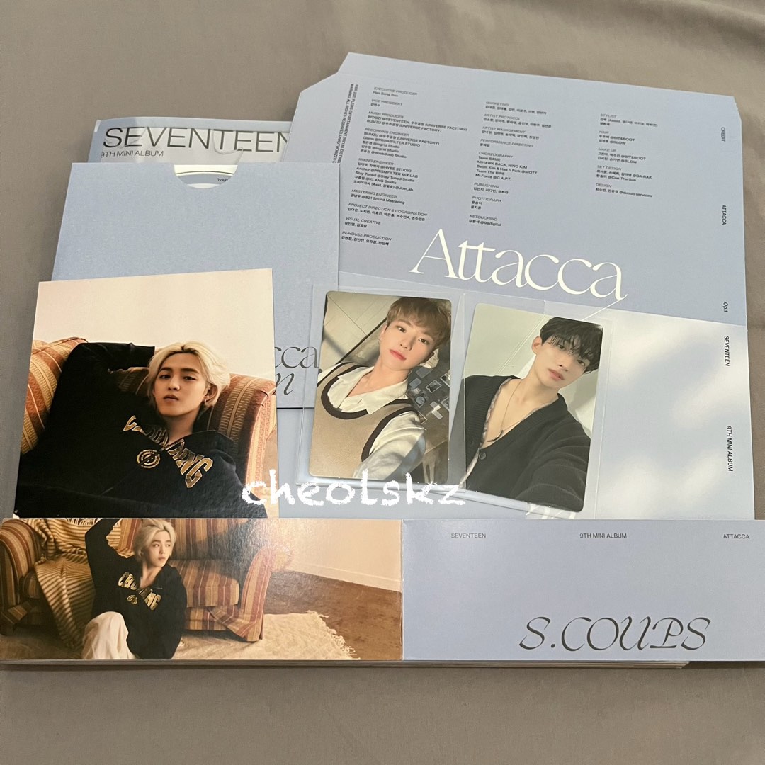 (UNSEALED) Seventeen Album ‘Attacca’ Op. 1 Version, Hobbies & Toys ...
