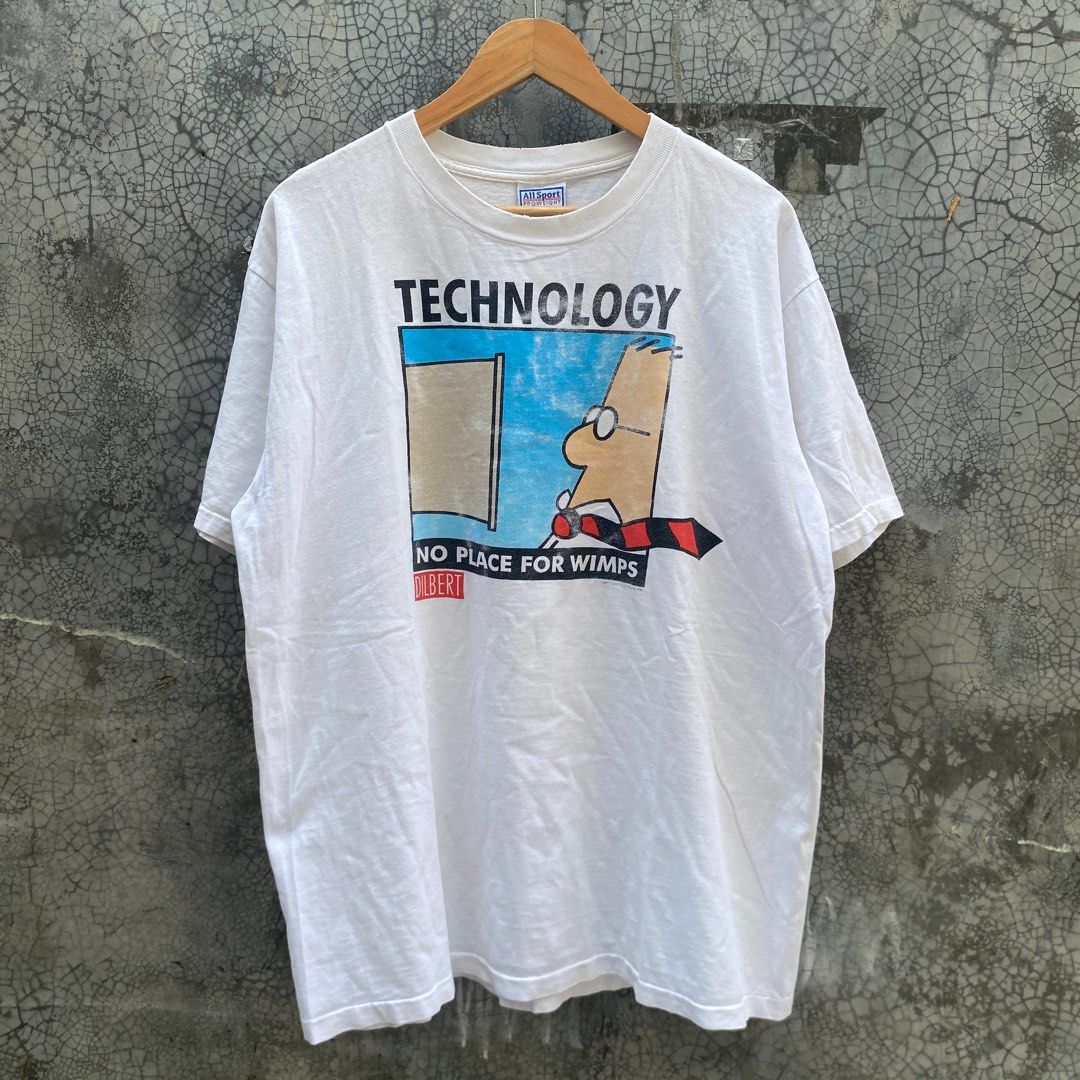Vintage Dilbert, Men's Fashion, Tops & Sets, Tshirts & Polo Shirts on ...