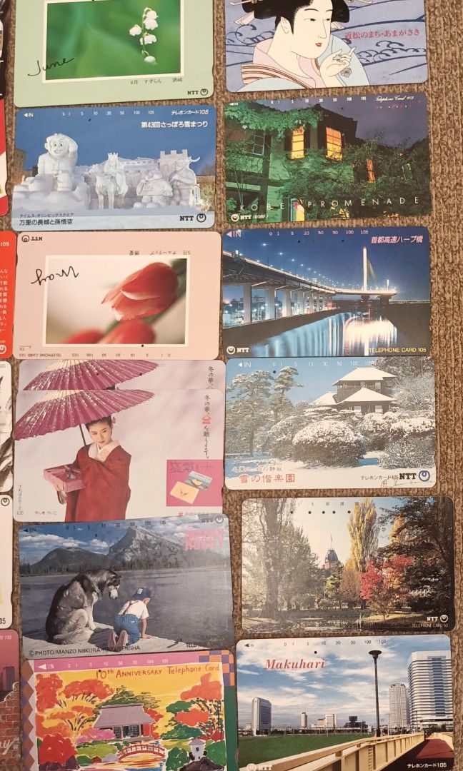Vintage JAPANESE 1990's NTT PHONE CARD, Hobbies & Toys, Collectibles ...