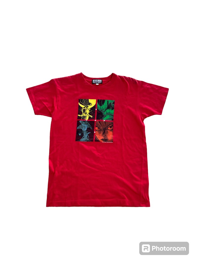 Vintage 1999 Devilman Hero of Heresy Shirt, Men's Fashion, Tops & Sets ...