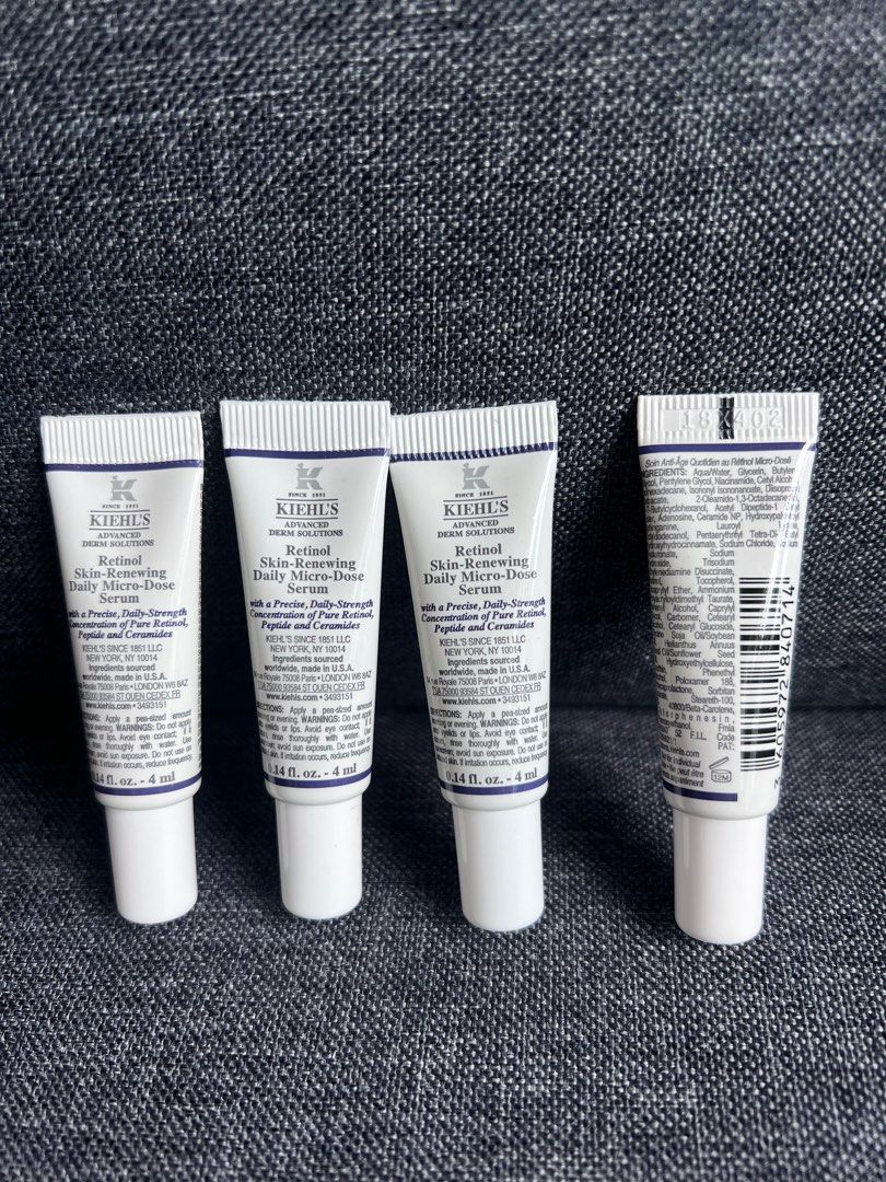 💰3 for $24 ️Kiehl’s Retinol Skin Renewing Daily Micro Dose Serum 4ml ...