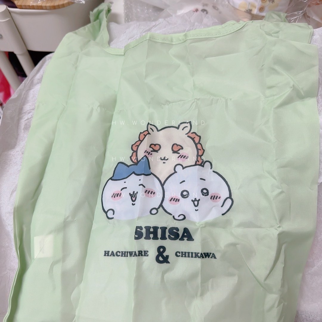 日本現貨 Chiikawa 環保袋扭蛋（只hello不回覆並請細閱描述）, 女裝, 手袋及銀包, 單肩包 - Carousell