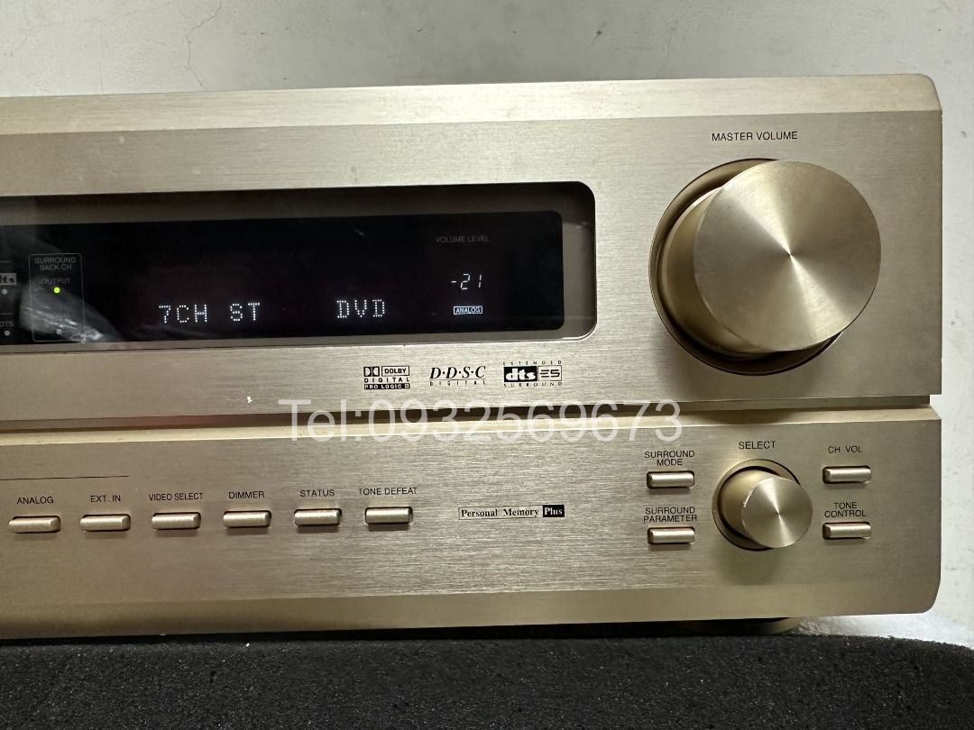 日本製造 Denon AVR-3802 7.1聲道 光纖 同軸 可接黑膠 環繞擴大機 原廠遙控器, 耳機及錄音音訊設備, 其他音響配件及設備在旋轉拍賣