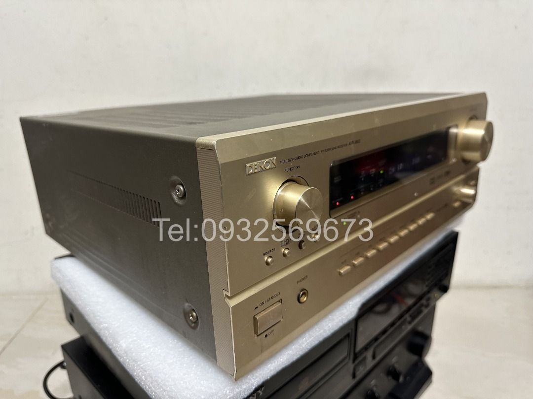 日本製造 Denon AVR-3802 7.1聲道 光纖 同軸 可接黑膠 環繞擴大機 原廠遙控器, 耳機及錄音音訊設備, 其他音響配件及設備在旋轉拍賣