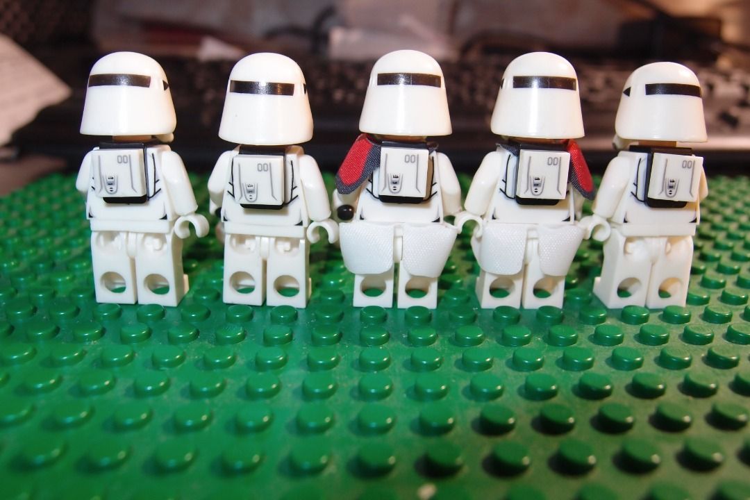 套裝或自選 First Order Clone Trooper 克隆兵 複製兵 白兵 STAR WARS Cape Blaster Gun ...