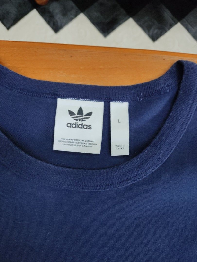 Adidas bunga trimm dich tee [A4], Men's Fashion, Tops & Sets, Tshirts & Polo Shirts on Carousell