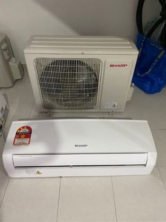 Aircond Sharp 1hp Bb080, TV & Home Appliances, Air Conditioners ...