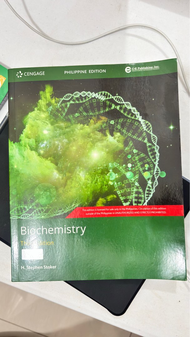 Biochemistry Stoker 3rd Edition, Hobbies & Toys, Books & Magazines ...