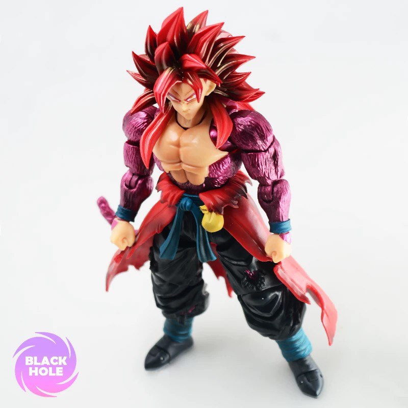 Black Hole Toys SHF Dragonball Super Super Saiyan 4 Xeno Goku Figure ...