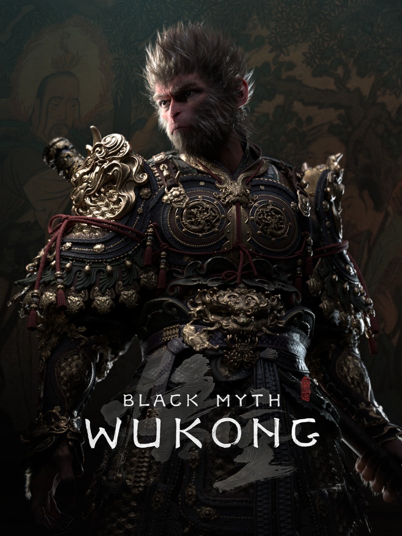 Black Myth Wukong Hero Art Black Myth Wukong Full Game Ps5 Digital