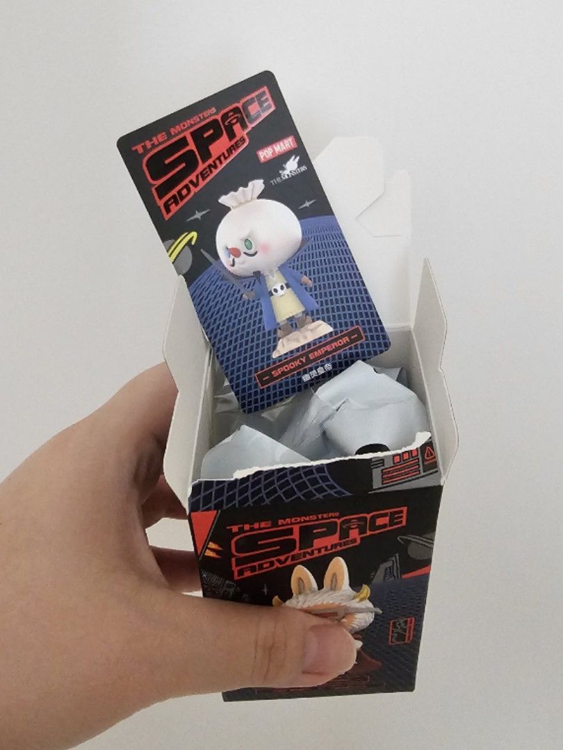 BNIF Popmart Labubu Space Adventures Series - Spooky Emperor, Hobbies ...