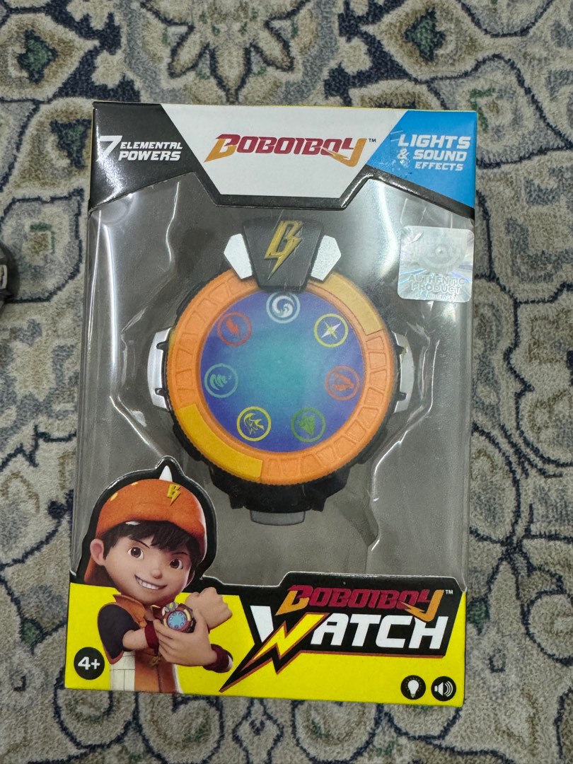 Boboiboy watch, Hobbies & Toys, Toys & Games on Carousell