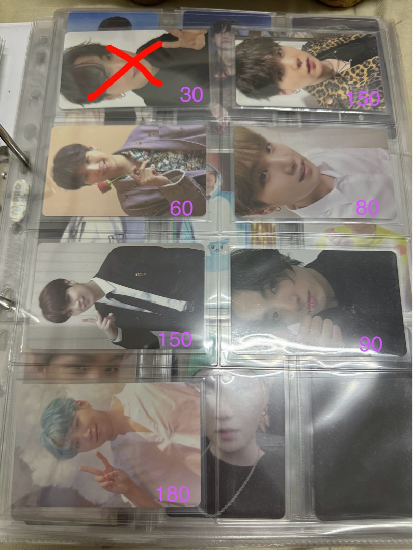 BTS SUGA OT7 OFFICIAL PHOTOCARD (PART3), Hobbies & Toys, Collectibles ...