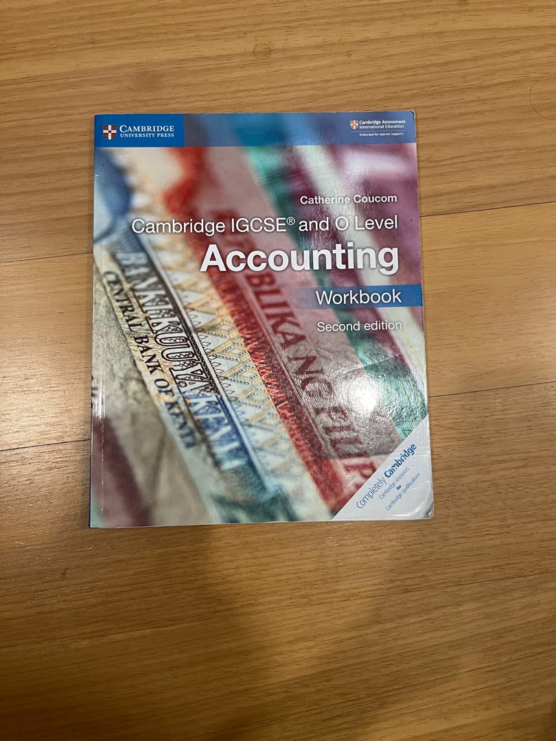 Cambridge Igcse And O Level Accounting Workbook Second Edition Hobbies And Toys Books