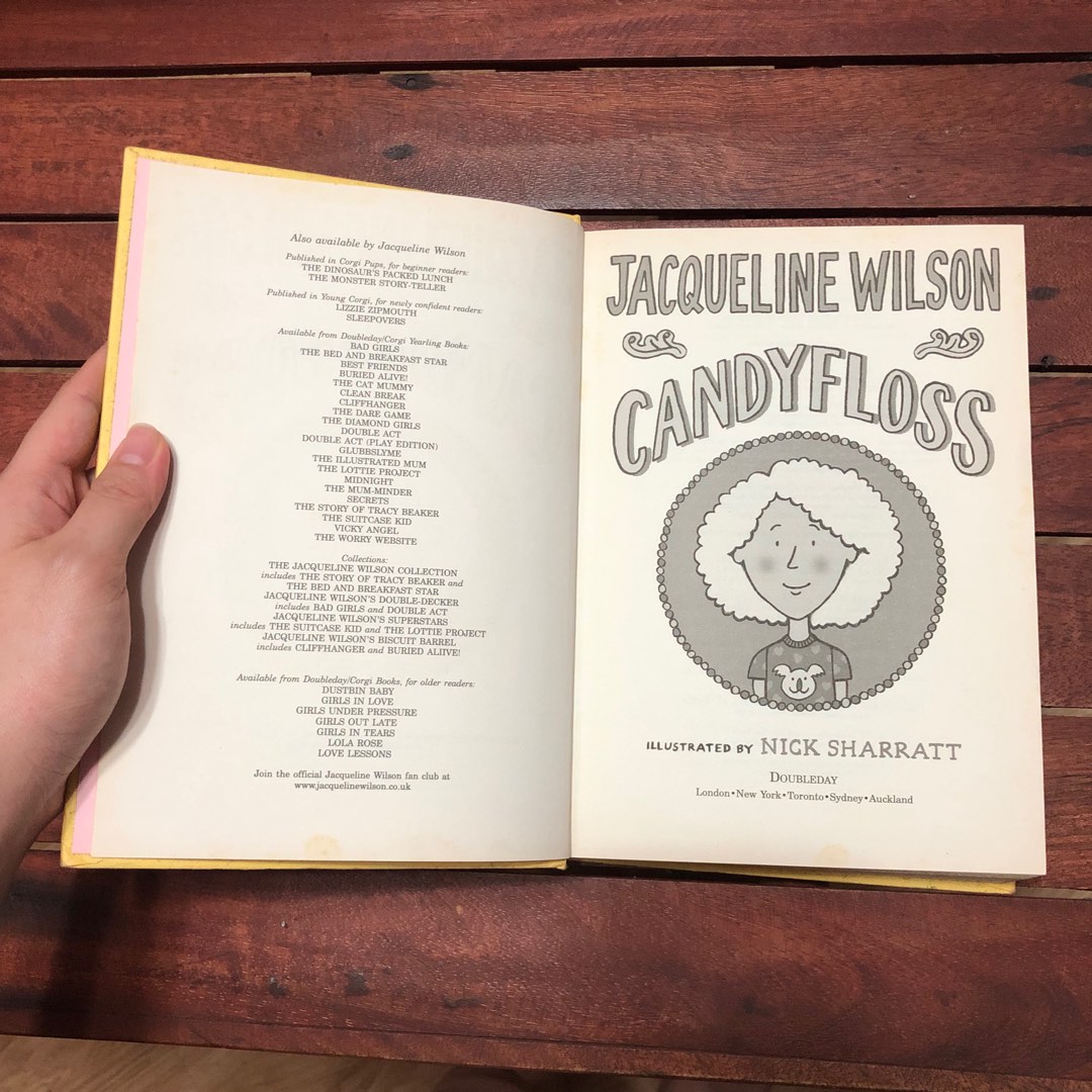 Candyfloss by Jacqueline Wilson, Hobbies & Toys, Books & Magazines ...