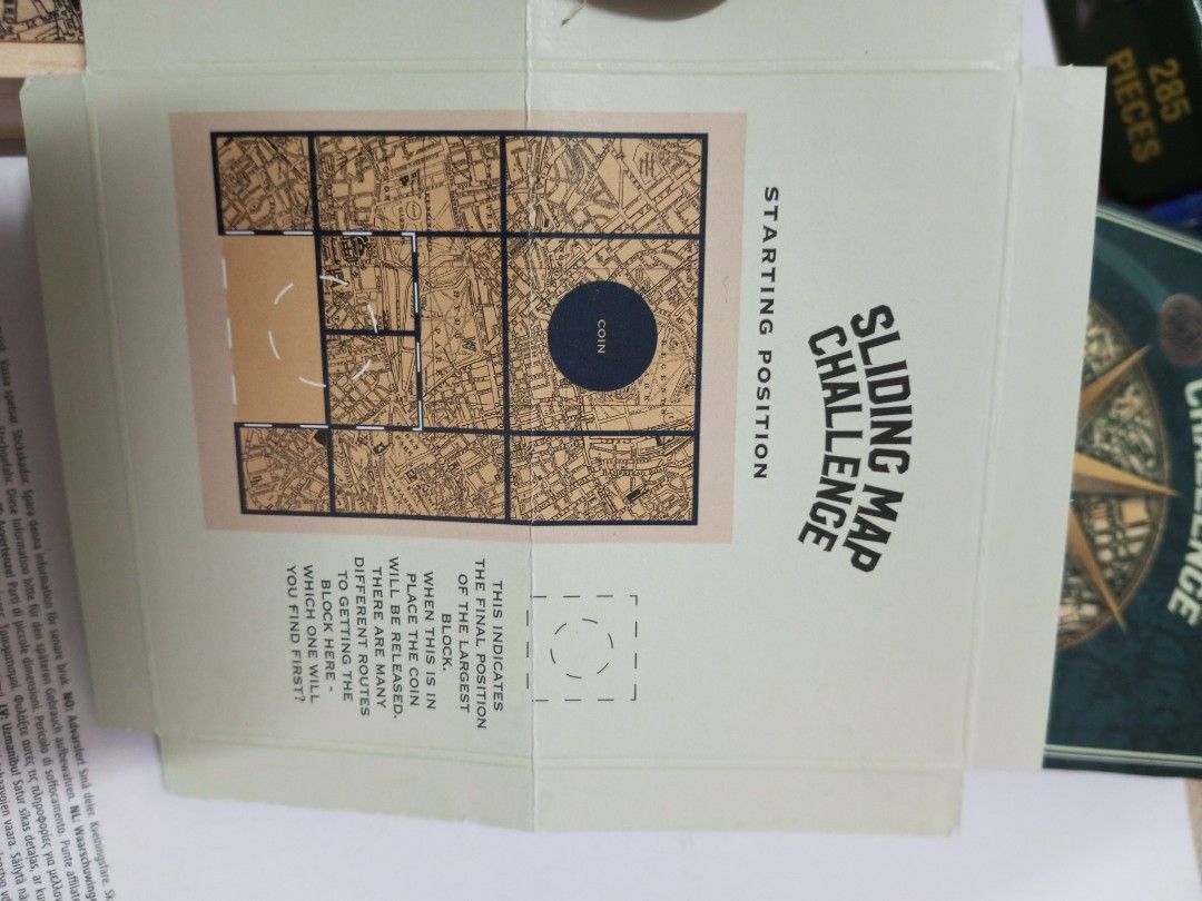 Cartography Sliding Map Challenge, Hobbies & Toys, Toys & Games on ...