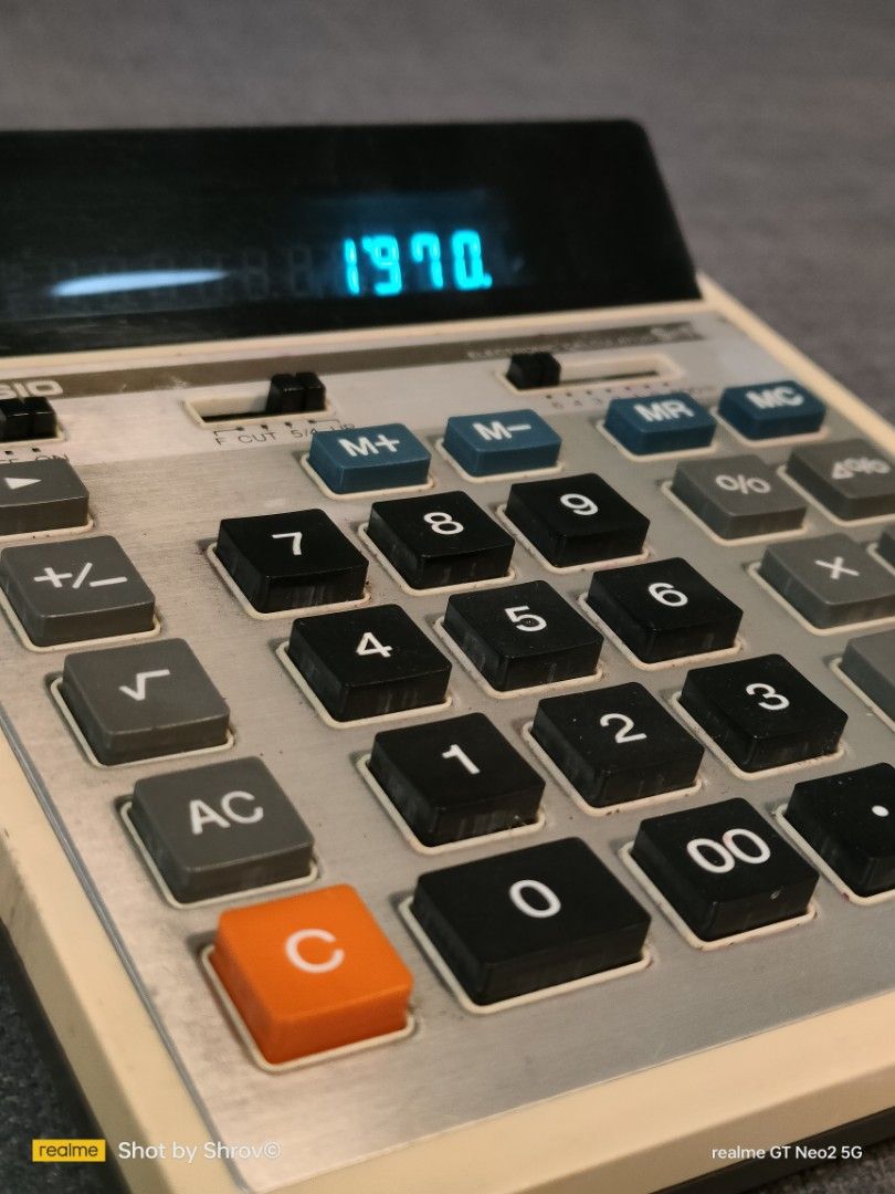 Casio S-1 Vintage Calculator Made in Japan, Computers & Tech, Office ...