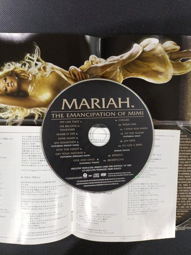 CD Mariah Carey - The emancipation of mimi, Hobbies & Toys, Music ...