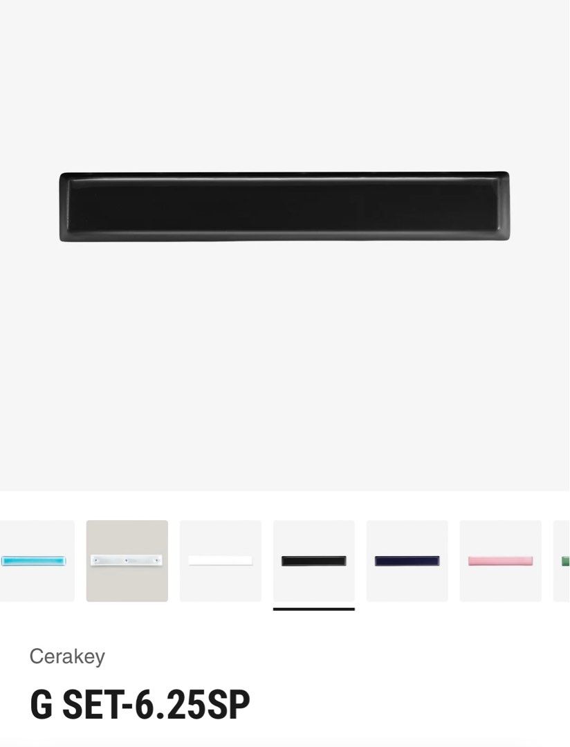 Cerakey Ceramic Keycap Set (A, B & G sets) - TKL + extra spacebar ...