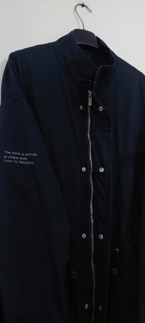 Codes Combine Black Parka Jacket, Men's Fashion, Coats, Jackets and ...