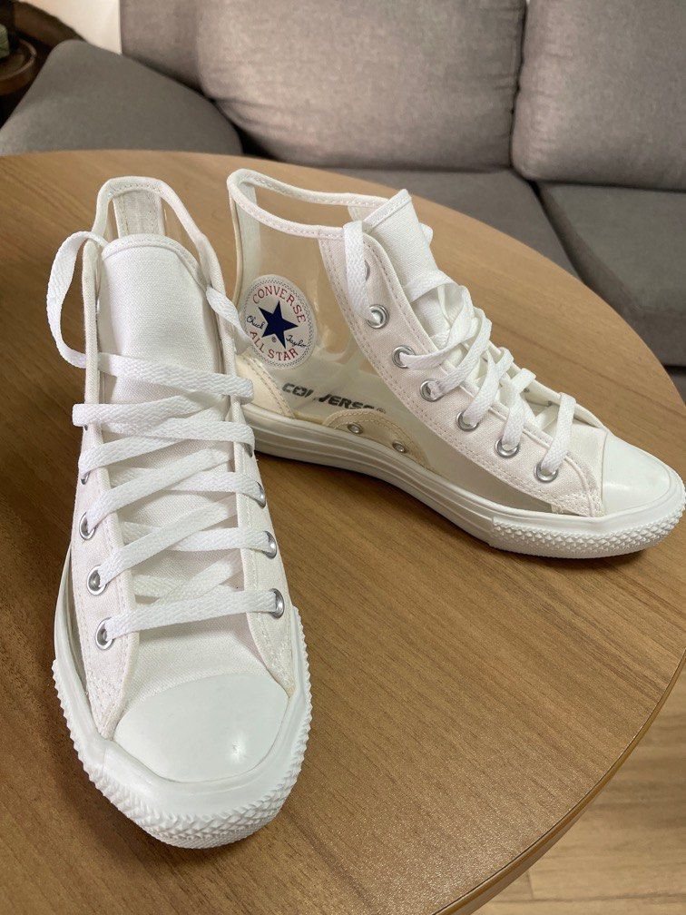 studded converse white