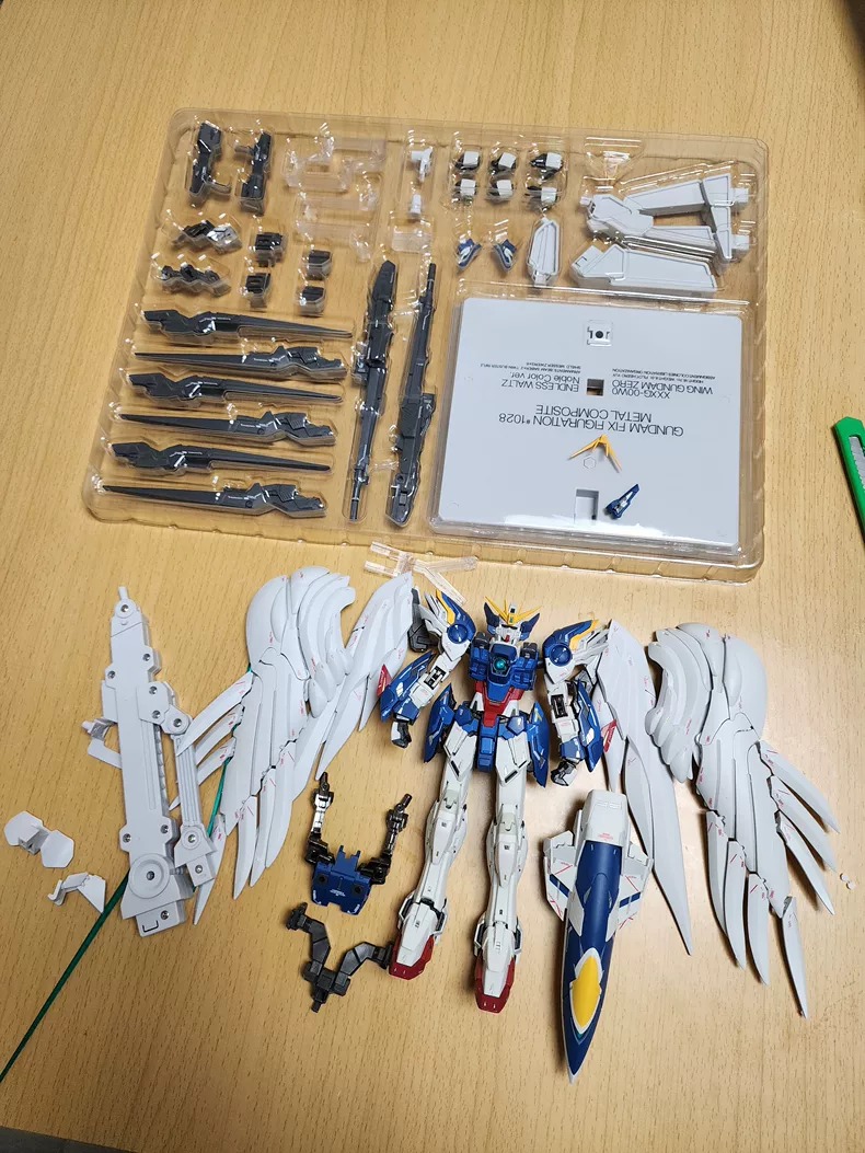 COOK MC METAL COMPOSITE METAL BUILD ZERO WING GUNDAM NOBLE(MATTE) COLOR ...