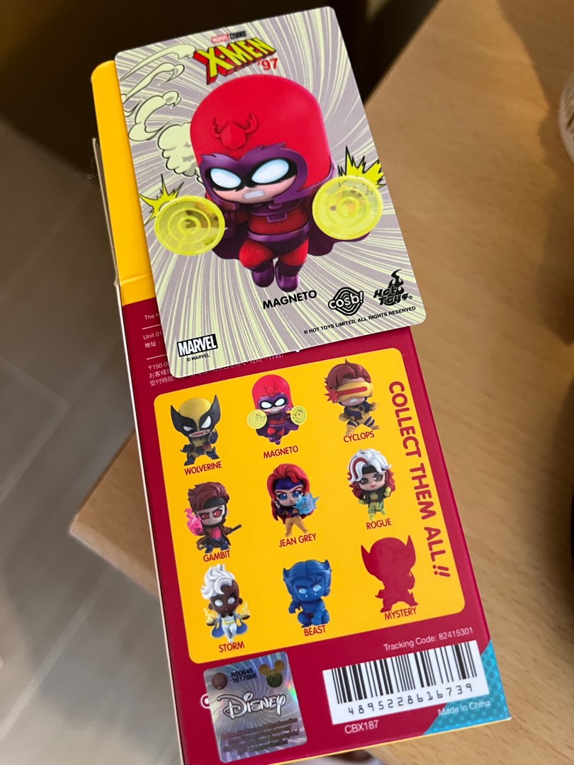 Cosbi Marvel X-men 97 盲盒 變種特攻 magneto 磁力王, 興趣及遊戲, 玩具 & 遊戲類 - Carousell