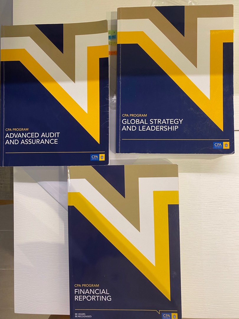 CPA Australia exam book, 興趣及遊戲, 書本 & 文具, 教科書 - Carousell